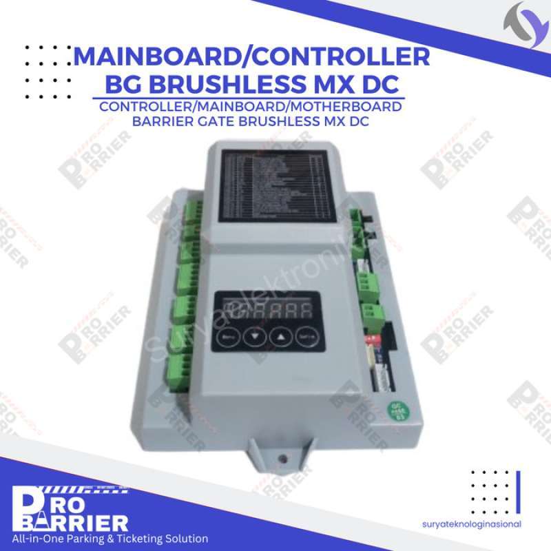 Jual Mainboard / Controller Barrier Gate Brushless / Barrier Gate MX DC ...