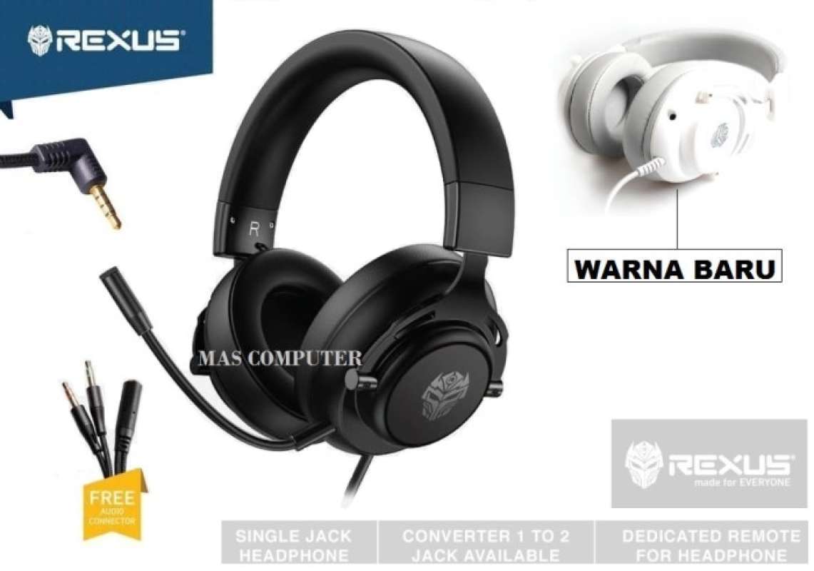 Promo Headset Rexus HX25 Thundervox Stream Bisa Di pakai Buat HP Diskon ...