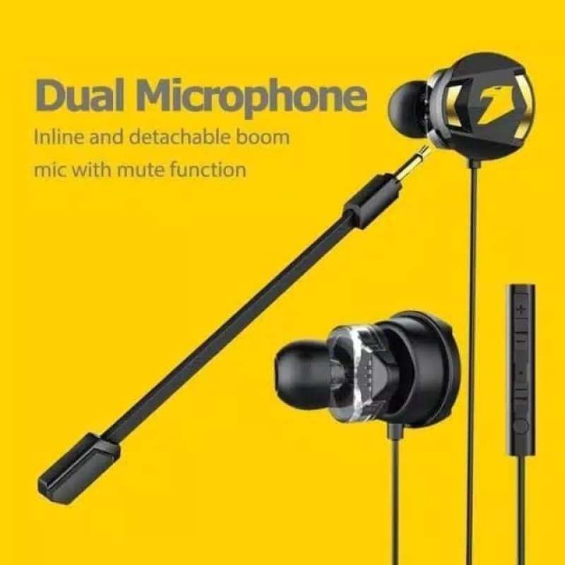 Promo Armaggeddon Headset Mobile Gaming Earphone Wasp-5 Dual microphon ...