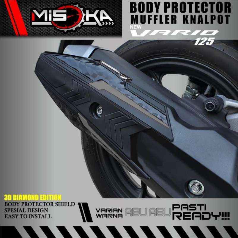Jual Misoka Muffler Knalpot Cover New Vario 125 2023 Aksesoris Motor ...