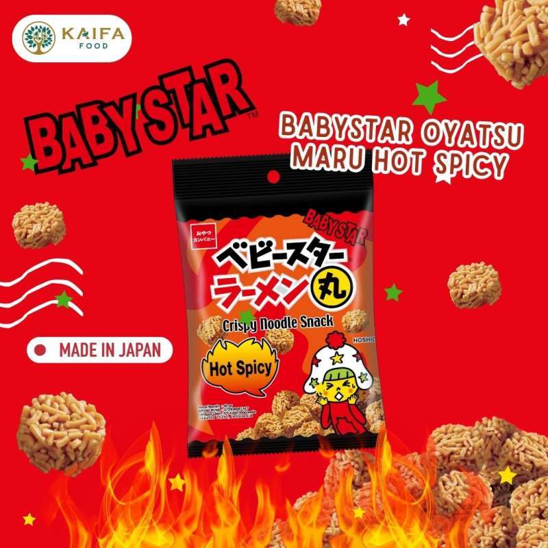Jual Oyatsu Baby Star Maru - Snack khas Jepang - Hot Spicy di Seller Richies - Cakung Timur ...