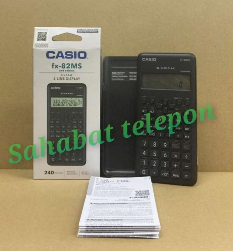 Jual Kalkulator Scientific CASIO FX-82 MS(Original) di Seller okebeli ...