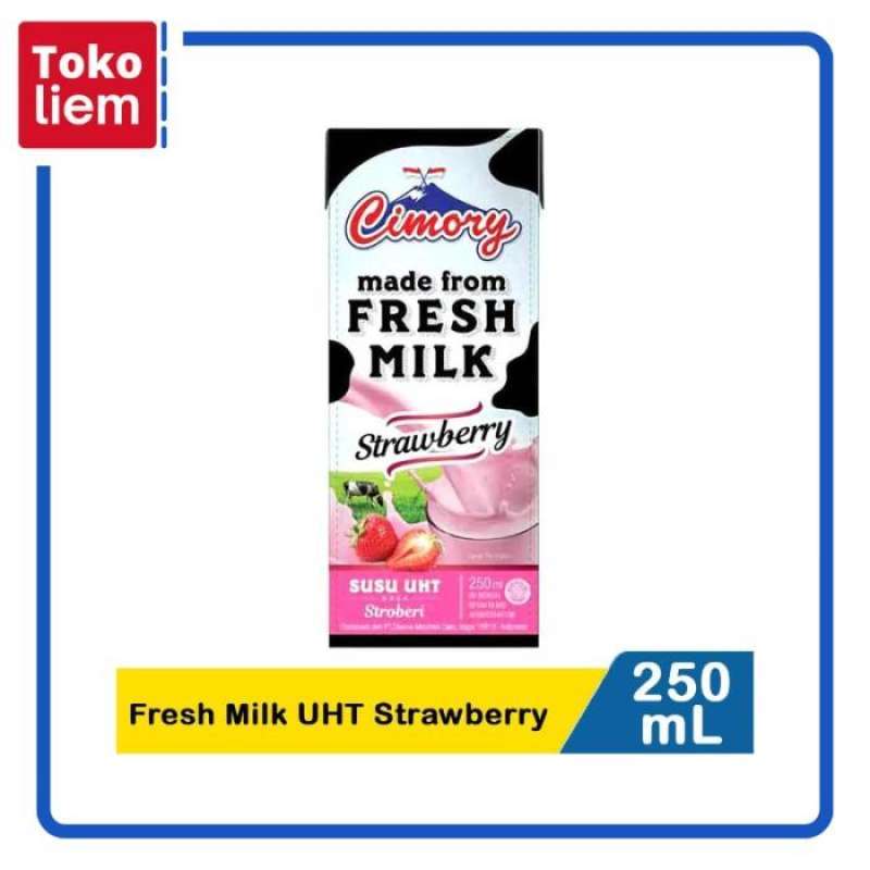 Jual Cimory Fresh Milk Uht Strawberry 250Ml di Seller Toko Liem ...