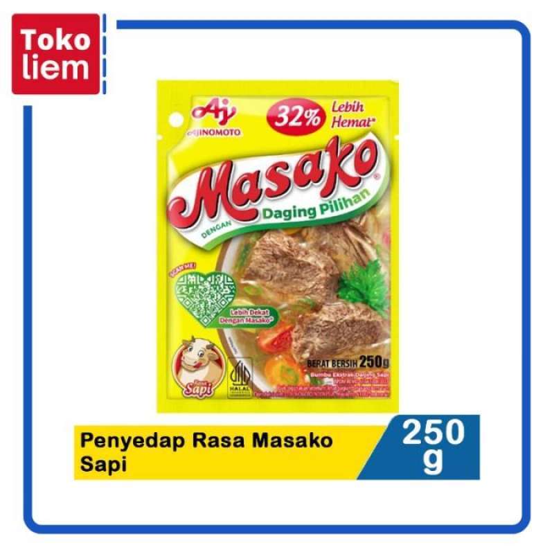 Jual Ajinomoto Penyedap Rasa Masako Sapi 250G di Seller Toko Liem ...