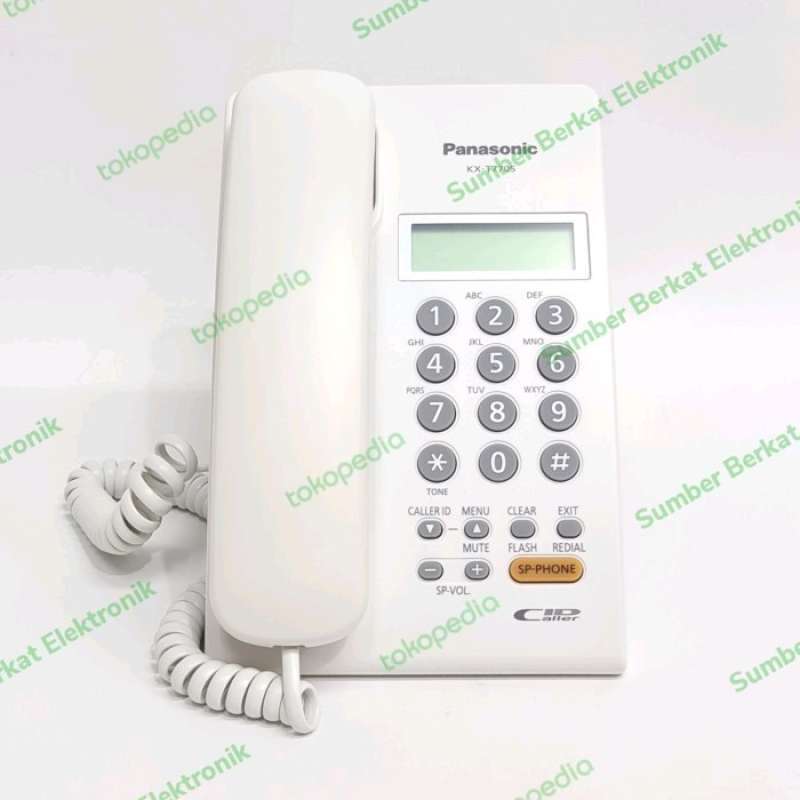 Promo Telephone panasonic KX-T7705 (White) A9 TERBAIK Diskon 2% di Seller SN.Jaya - Cengkareng ...