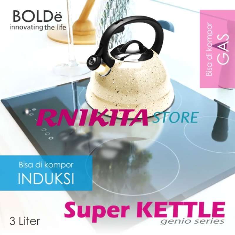 Jual SUPER KETTLE WHISTLING BOLDe - TEKO BUNYI GENIO SERIES - KAPASITAS ...