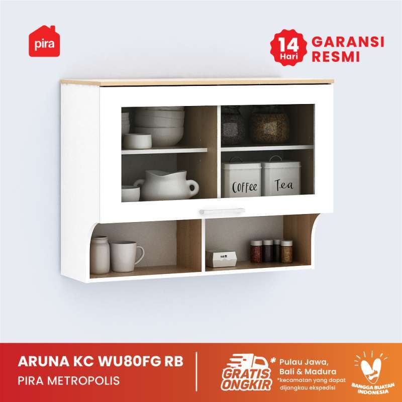 Promo Pira Metropolis Ox - Aruna Kc Wu80fg Rb Rak Gantung Dapur ...