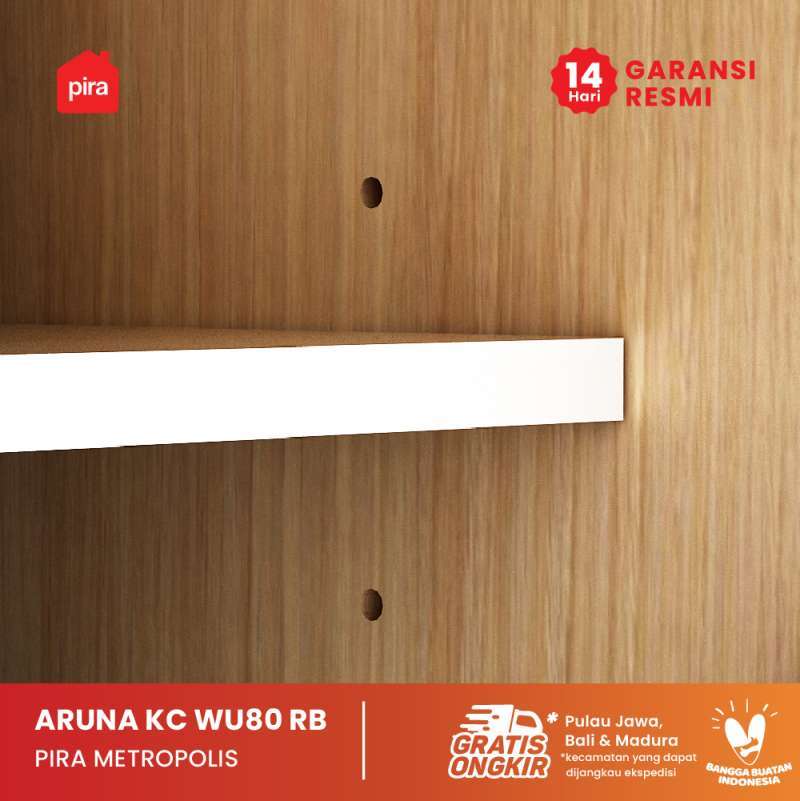 Promo PIRA METROPOLIS OX - ARUNA KC WU80 RB Rak Gantung Dapur / Kitchen ...