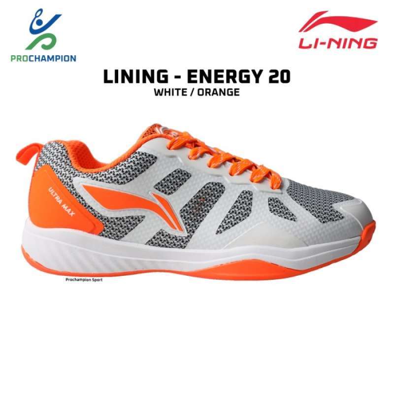 Jual Sepatu Badminton Warna Orange Dan Putih Original Terbaru - Harga ...