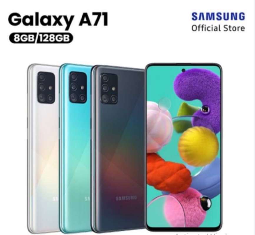 Promo Samsung A71 - Black Diskon 50% Di Seller Ollo Store Indonesia ...