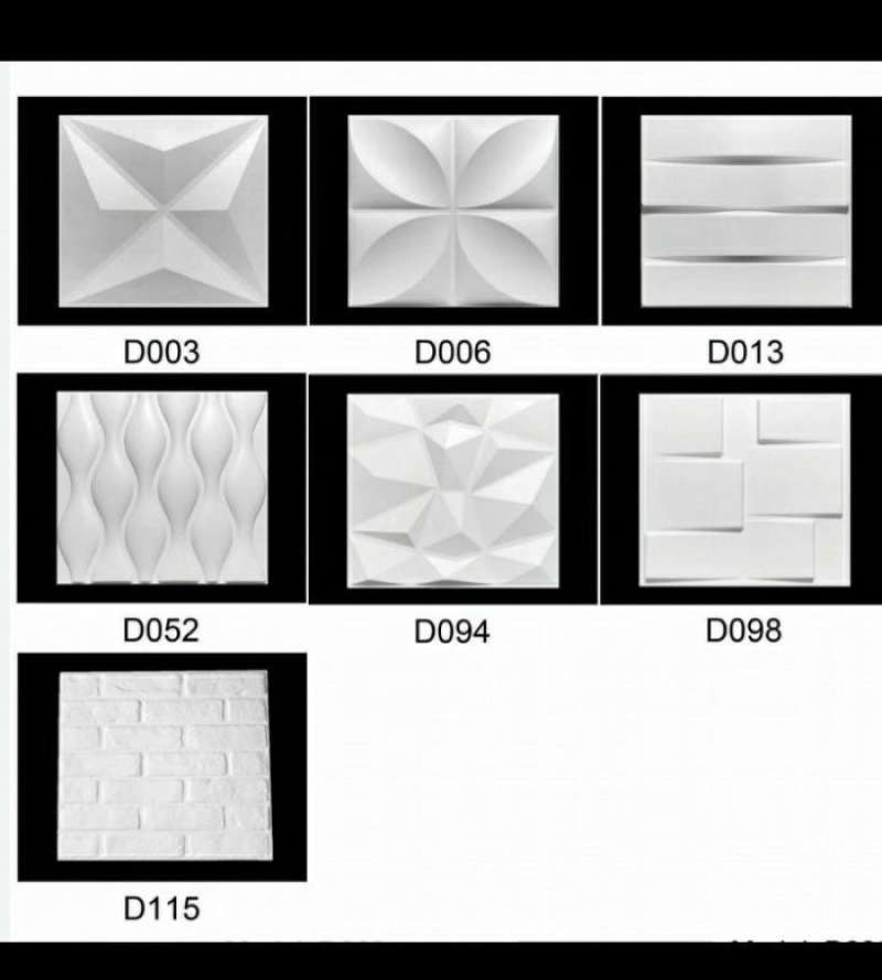 Promo WALLPANEL PVC DEKORASI DINDING 3D - PCS - D131 Diskon 50% di ...