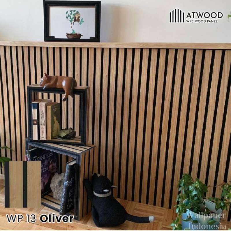 Promo WOOD PANEL WPC DINDING - WALLPANEL PARTISI KAYU PVC - WOODPANEL ...