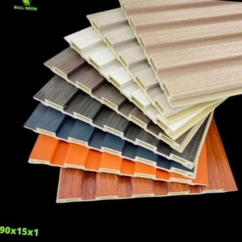 Promo WPC WOOD PANEL DINDING WALL PANEL 3M - WPC 11 Diskon 50% di ...