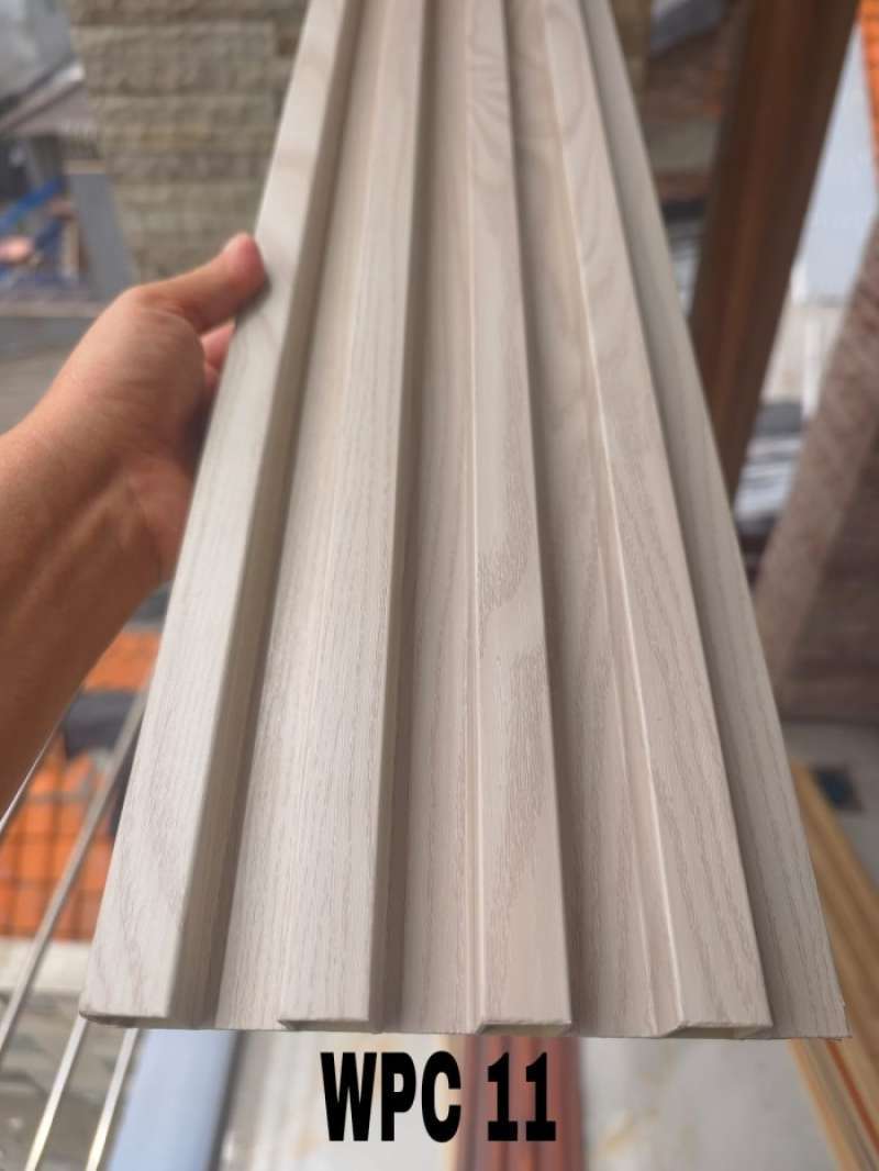 Promo WPC WOOD PANEL DINDING WALL PANEL 3M - WPC 11 Diskon 50% di ...