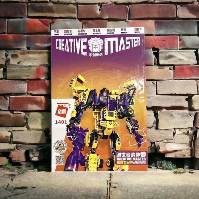 Jual Bricks Block Lego Qman Model Creative Master Robot Konstruksi Isi 7pcs Di Seller Prince ...