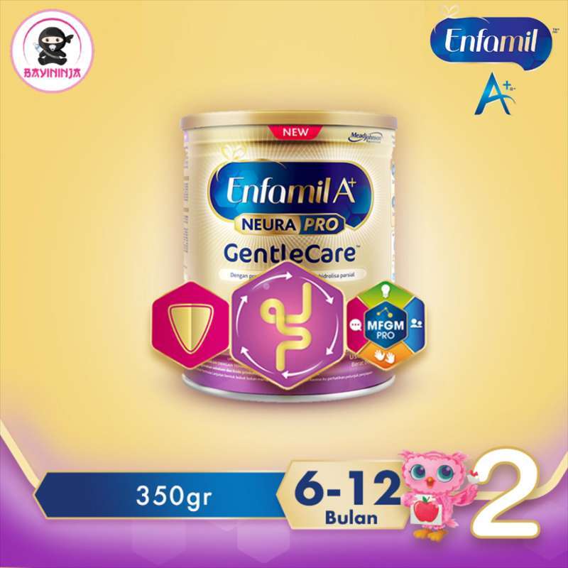 Jual Enfamil A+ Gentle Care Susu Formula Bayi Tahap 2 Lanjutan 350 g di ...