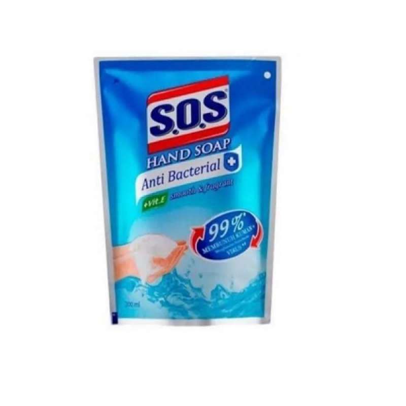 Jual Sos Hand Wash Anti Bacterial Pch 185 Ml Di Seller Hypermart Nagoya ...