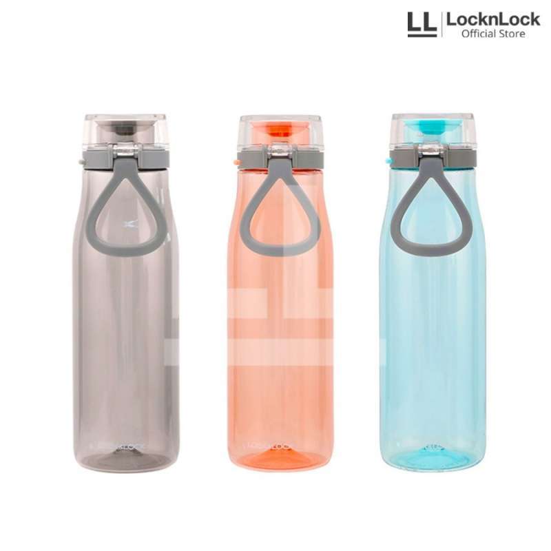 Jual Locknlock Botol Air Minum One Touch Sport Bottle 750ml Abf685gry ...