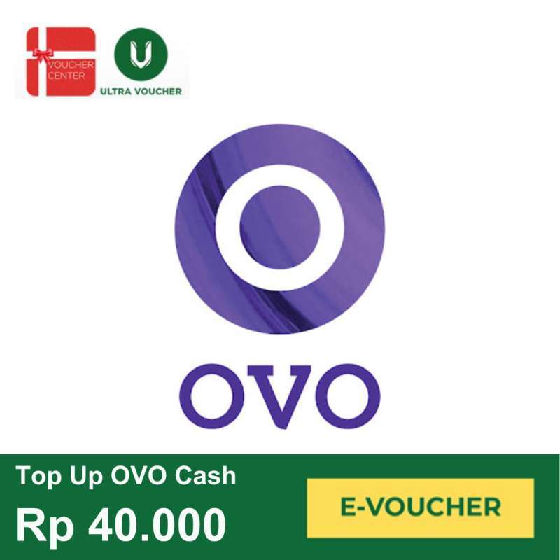 Jual Voucher Digital Top Up OVO Cash Rp 40.000 - Voucher Value di ...