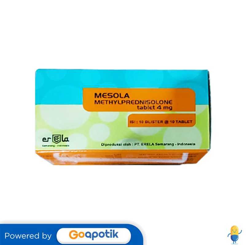 Jual Mesola 4 Mg Box 100 Tablet Di Seller Apotek Sesama Dadap - Dadap ...