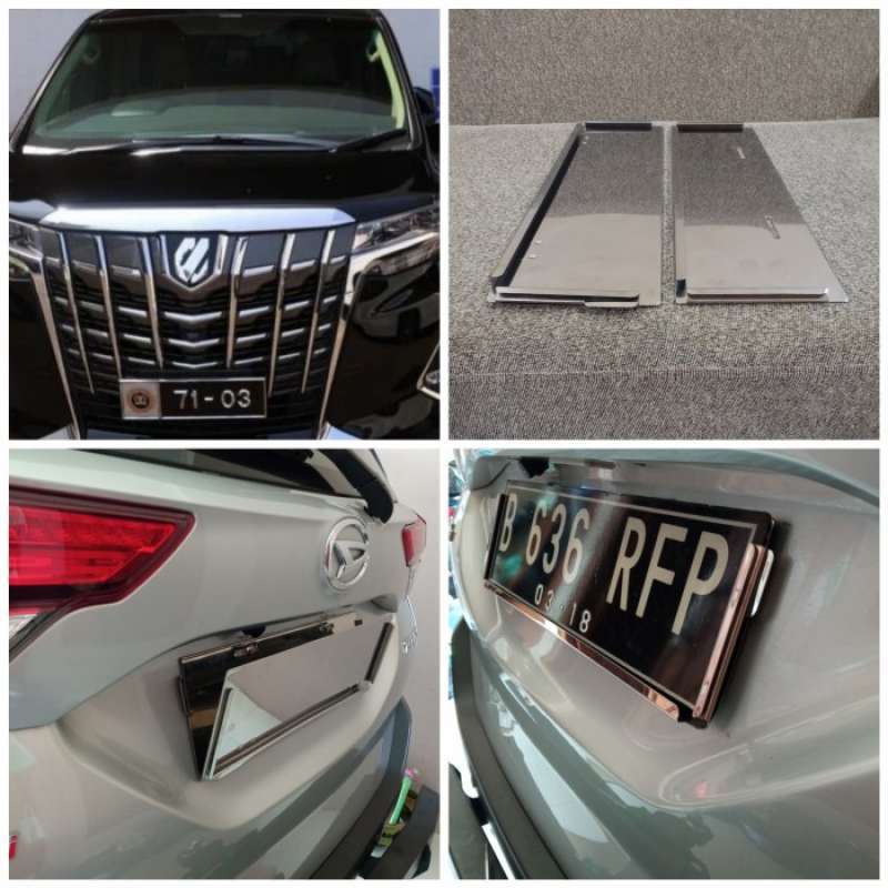 Promo New Tatakan Plat Nomor Mobil Bisa Untuk Plat Huruf Timbul Dpr-Ri ...