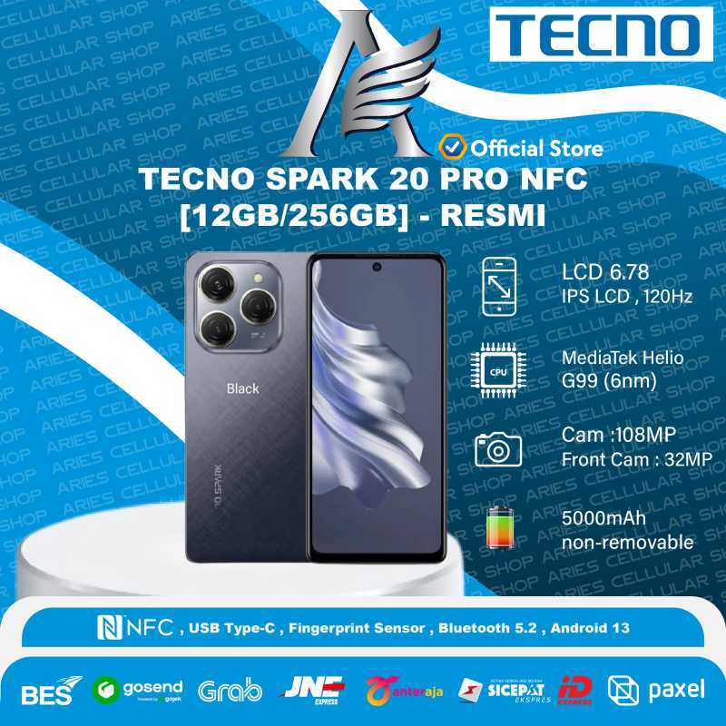 Jual Tecno Spark 12 Pro Spesifikasi Original, Murah & Diskon Harga ...