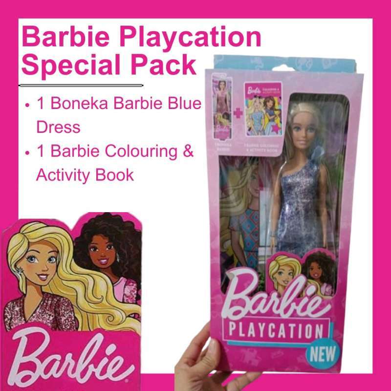 Jual Barbie Playcation Special Pack/barbie Playcation Special Pack Set ...
