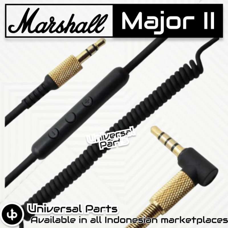 Jual Kabel Marshall Major II 2 Cable Spring Extension Mic Volume ...