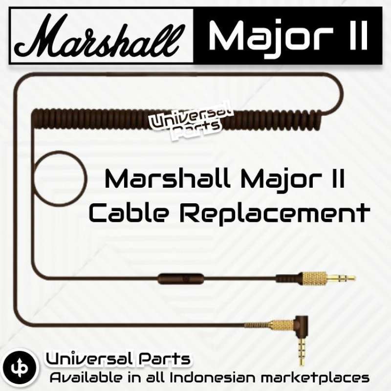 Jual Kabel Marshall Major II 2 Cable Spring Extension Mic Volume ...