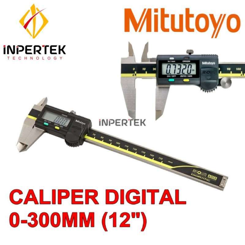 Promo Vernier Digital Caliper 300 Mm Mitutoyo 500-193-30 Sigmat 12 Inch Jangka Sorong 0-300mm ...