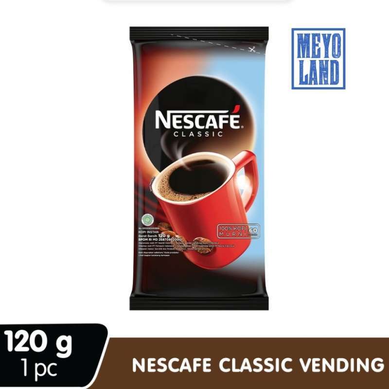 Jual Nescafe Classic Vending 120gr Nestle Professional Kopi Robusta ...