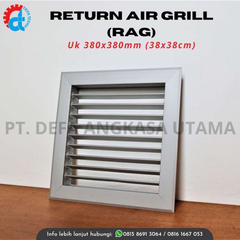Promo Rag Return Air Grill Ventilasi Ac Ukuran 38x38 Cm Terlaris ...