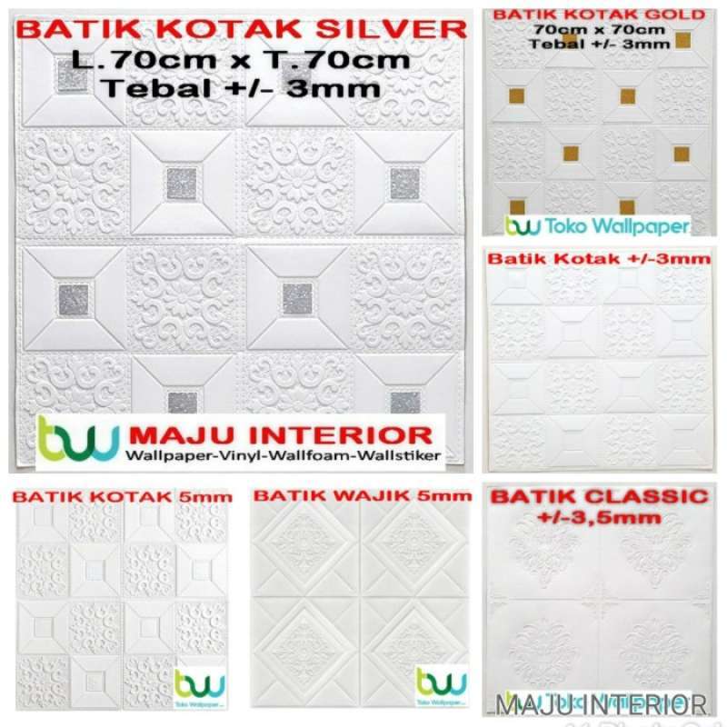 Jual Wallpaper Dinding 3d Bata Putih 70 X 77 Cm Brick Foam Stiker ...