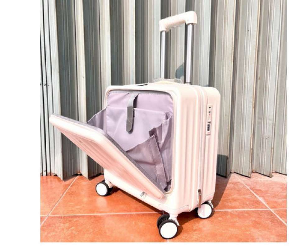 Promo Koper Cabin Kabin Bagasi Travel Suitcase Kerja Bisnis USB Koper ...