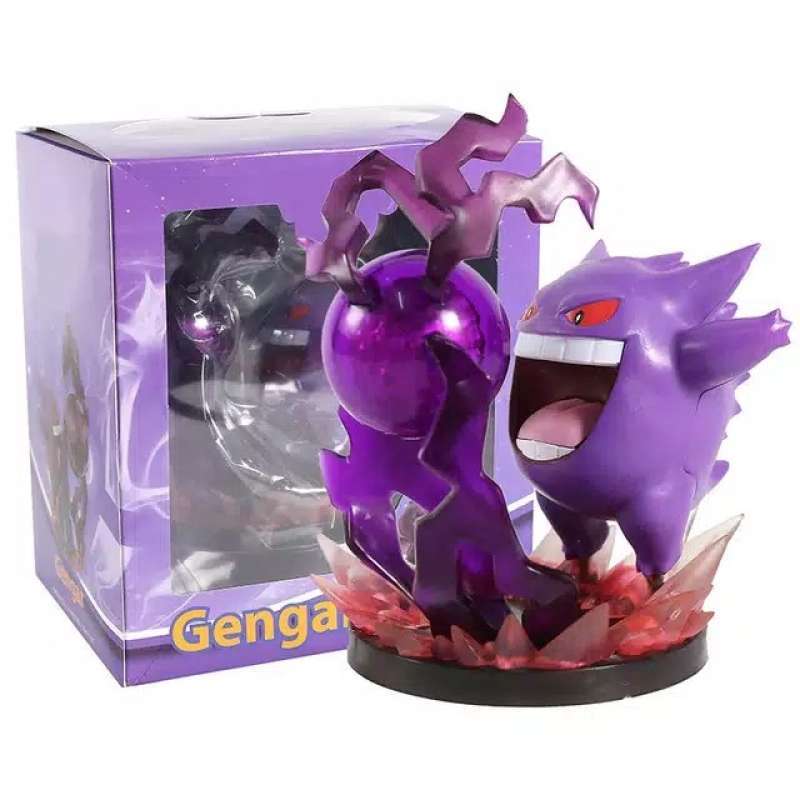 Promo Action Figure Pokemon Gallery Figure Dx: Gengar - Shadow Ball ...