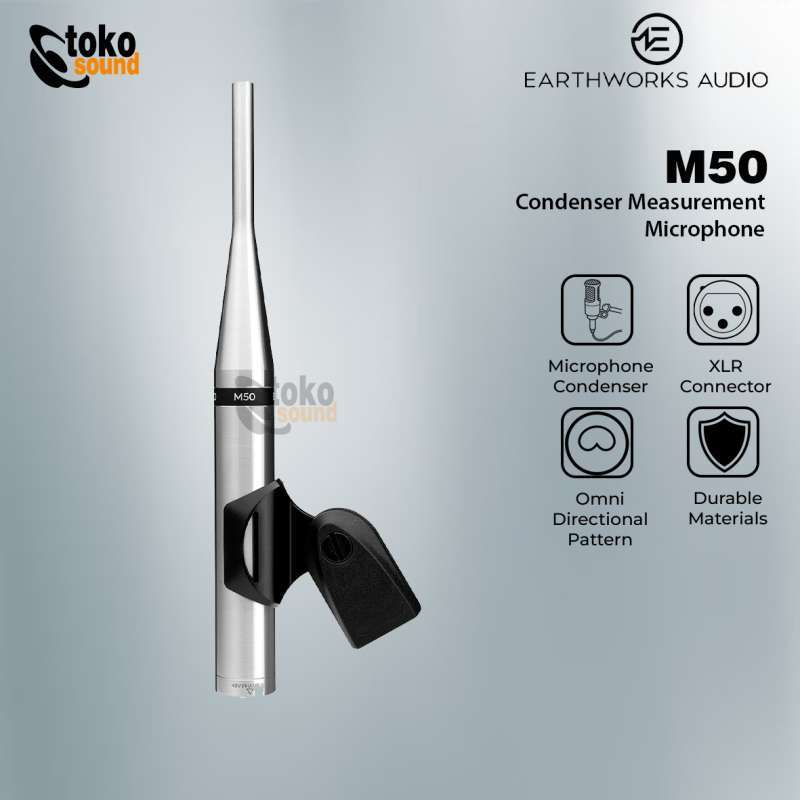 Jual EARTHWORKS M50 Omnidirectional Measurement Microphones di Seller Tokosound Proaudio ...