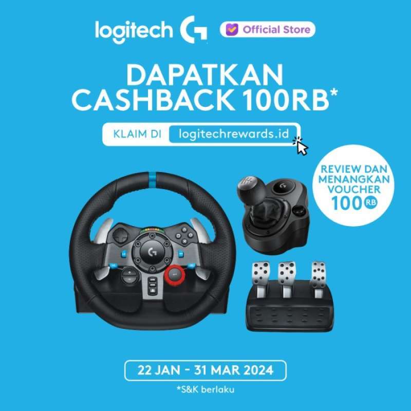 Promo Logitech G29 Driving Racing Wheel + Logitech Driving Shifter ...