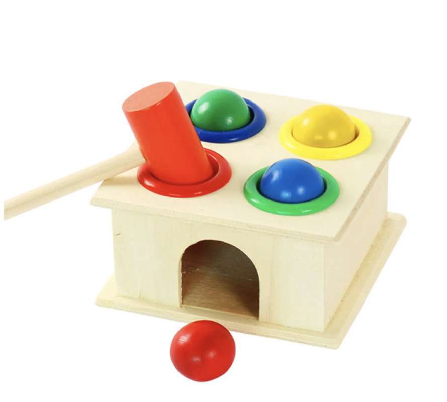 Promo Mainan Anak Pukul Bola Kayu - Stimulasi Otot Tangan Diskon 28% di ...