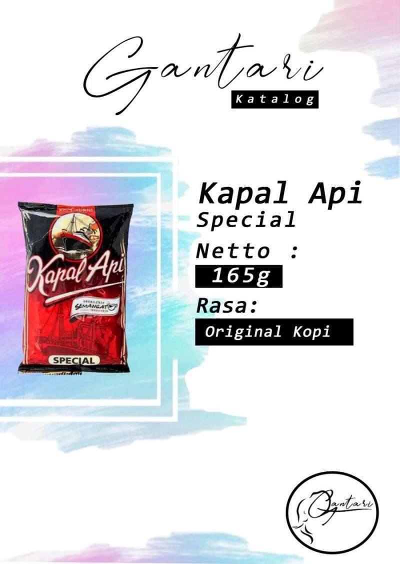 Jual Kopi Kapal Api Special Kopi Bubuk 165 G / Pack Di Seller Gantari ...