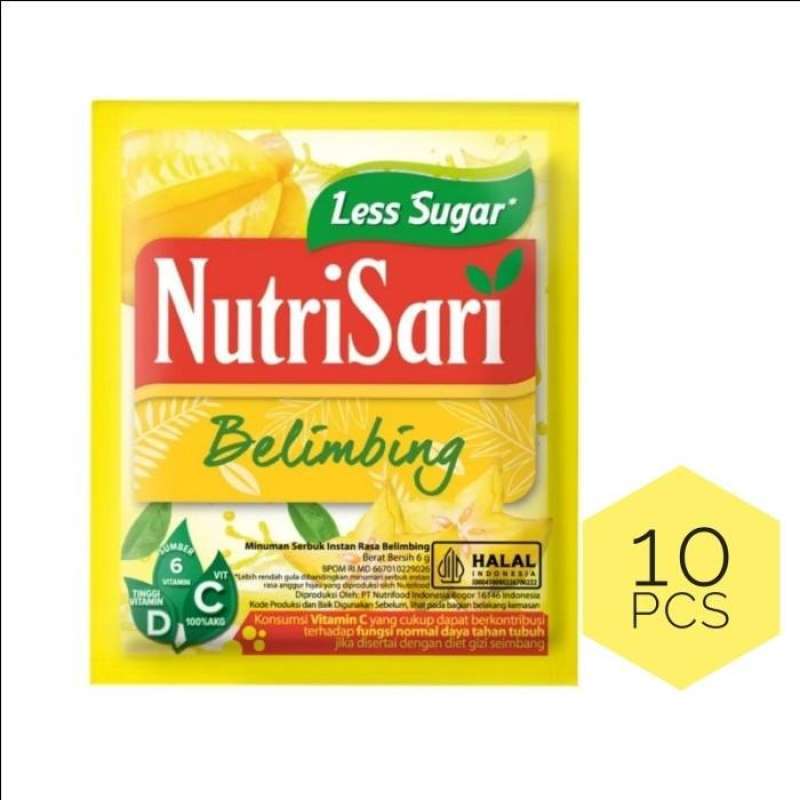 Jual Nutrisari All Variant 11 G Isi 10 Sachet/pack - Blimbing Di Seller ...