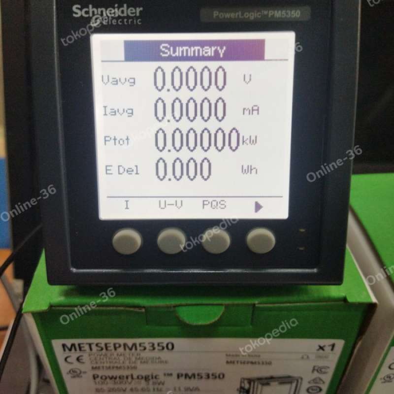 Promo METSEPM PM 5350 - POWER METER SCHNEIDER Diskon 23% di Seller ...