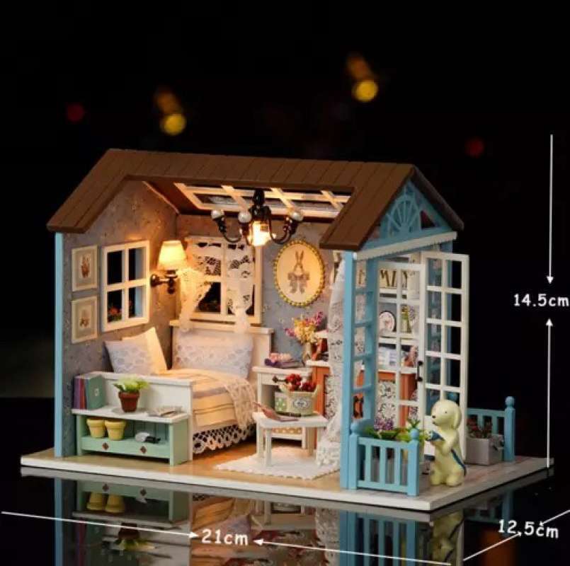 Promo Miniatur rumah / dollhouse miniature / doll house miniatur / DIY ...
