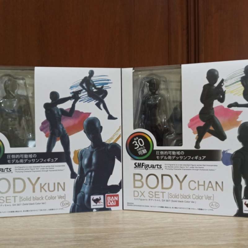 Promo SHF BODY KUN BODY CHAN Solid Black Color Ver - SHFiguarts ...
