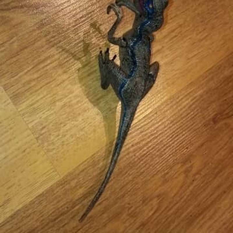 Promo Action Figure Jurassic World Velociraptor Dinosaurus Blue Diskon ...