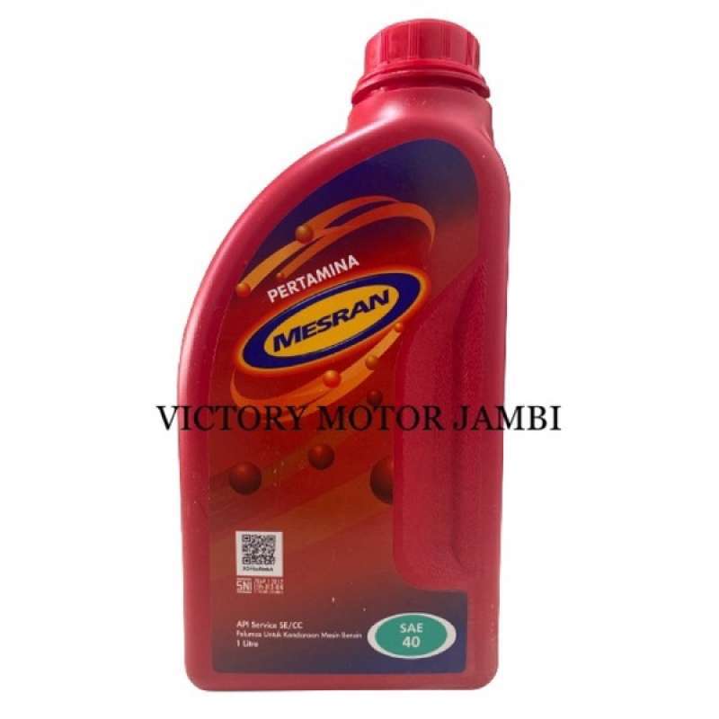 Jual Oli Mesin Mesran Sae40 1l Pertamina Oil Di Seller Victory Motor ...