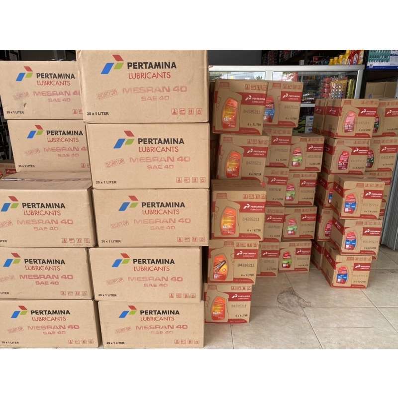 Jual Oli Mesin Mesran Sae40 1l Pertamina Oil Di Seller Victory Motor ...