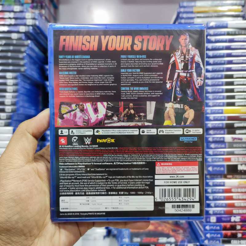 Jual Wwe 2k24 Wwe 24 Wwe 2024 Ps5 Standard Edition Di Seller Butikgames ...