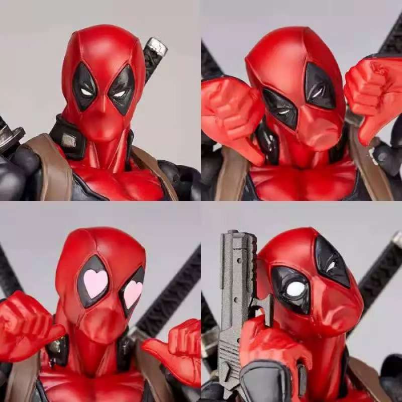 Promo Revoltech Deadpool Amazing Yamaguchi Action Figure No 001 Diskon ...