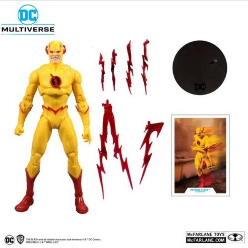 Promo McFarlane Reverse Flash DC Comics Multiverse Todd Design Diskon ...