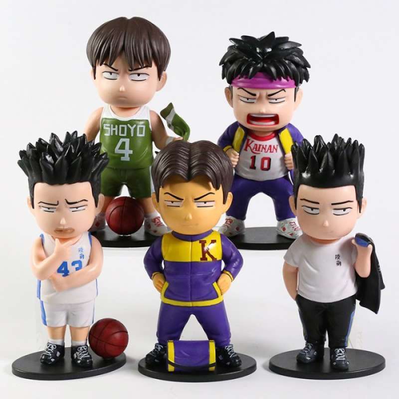 Promo Figure SLAM DUNK Ryonan Kainan Shoyo Figures set 5 pcs 16 CM ...
